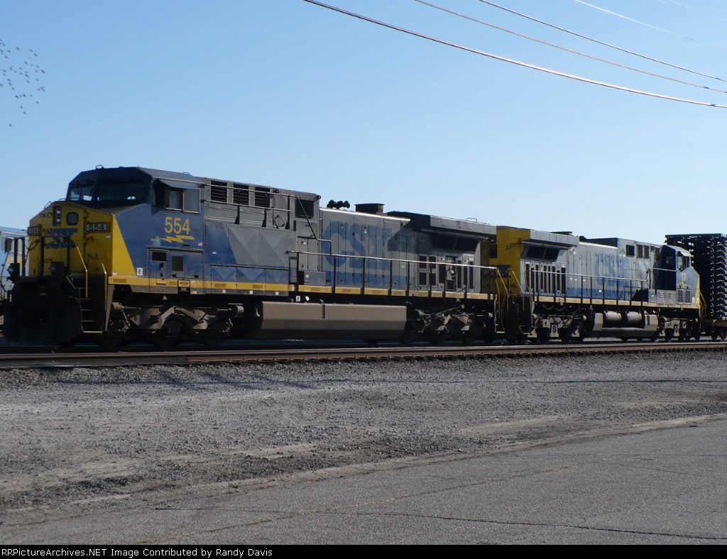 CSX 554 & 37